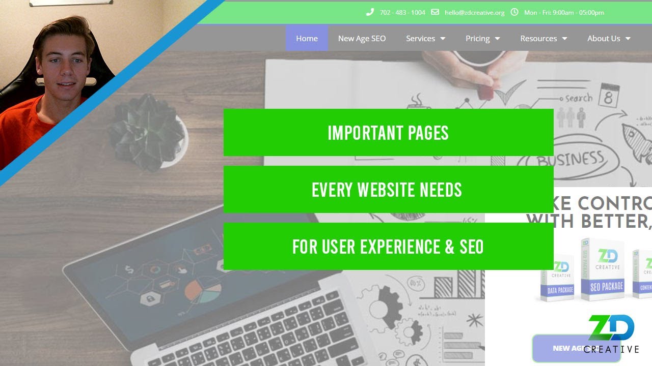 7 Important Pages Every Website Needs For User Experience & SEO (Higher ...