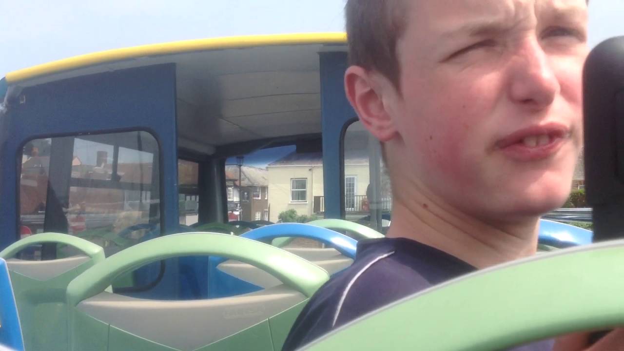 Southern Vectis Needles Breezer bus trip part 2 - YouTube