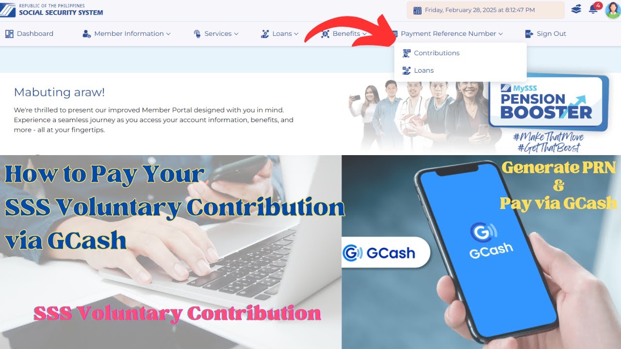 How to Pay Your SSS Voluntary Contributions via GCash (2025) | Step-by ...