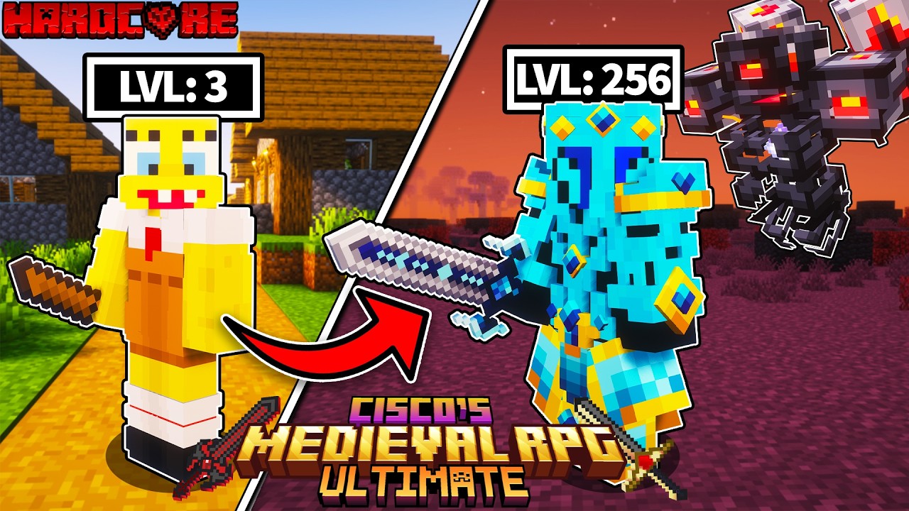 I Survived 100 Days in CISCO'S MEDIEVAL RPG in Minecraft Hardcore ...