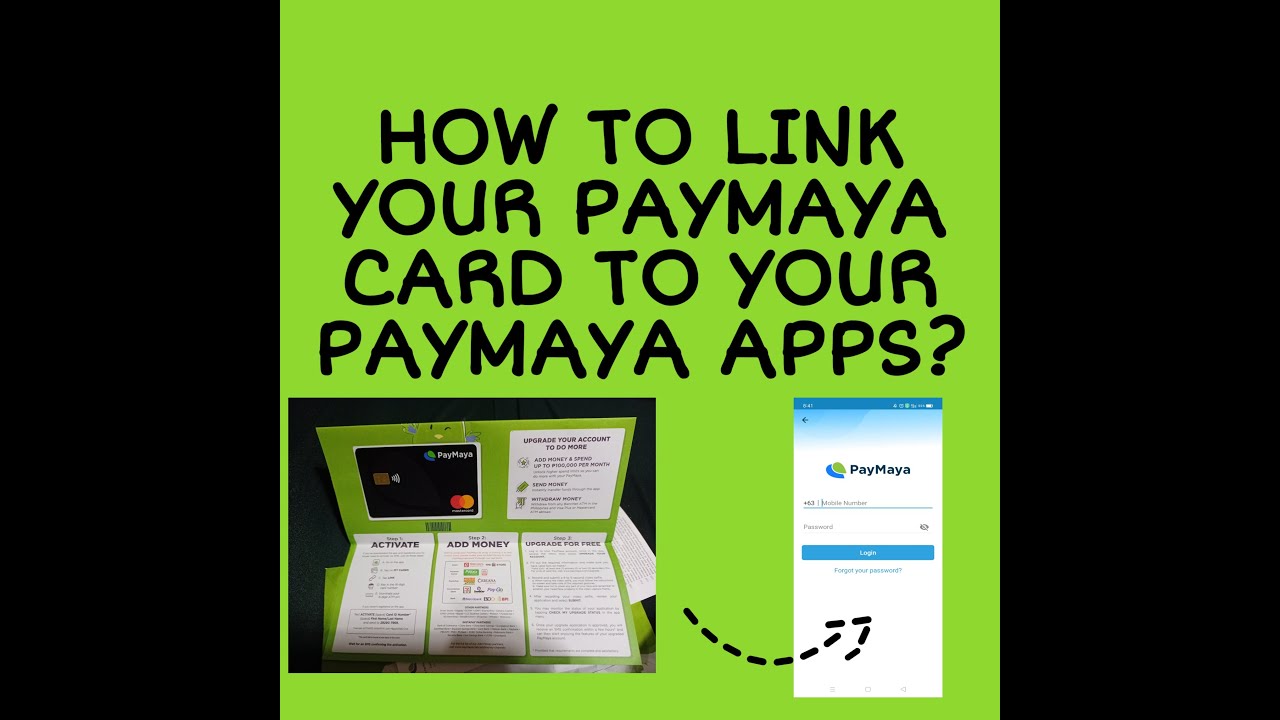 PAANO I LINK ANG PAYMAYA CARD SA PAYMAYA APPS | SO EASY - YouTube