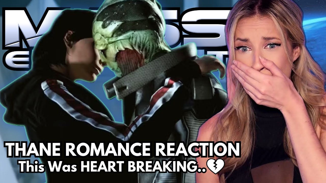 This Was HEART BREAKING! | Mass Effect Thane Krios Romance Reaction | basicwitgirl - YouTube