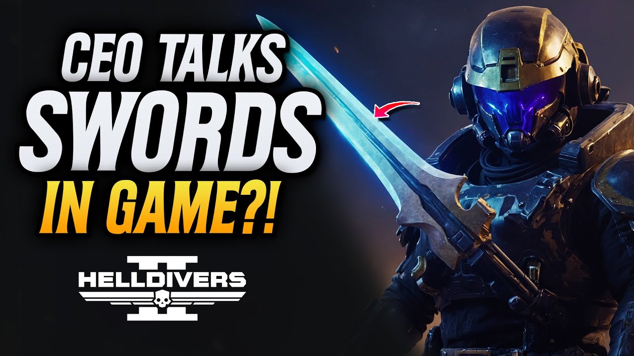 Helldivers 2 Update! CEO Talks About SWORDS In Game! And Over 5 Million Copies Sold! - YouTube