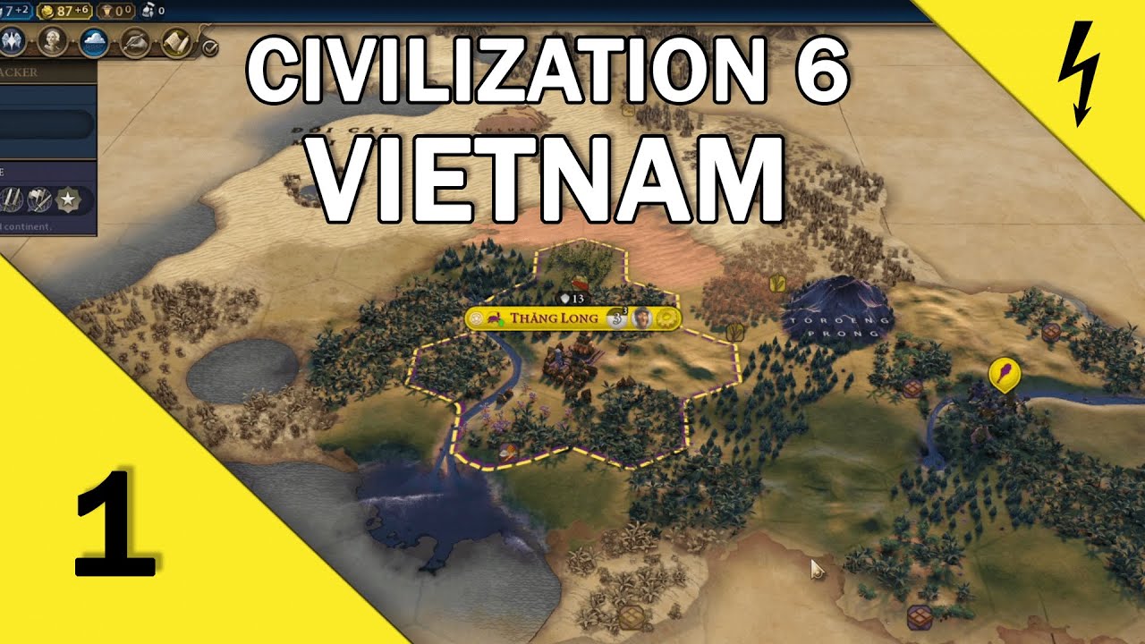 Civilization 6 - Vietnam - Part 1 - YouTube
