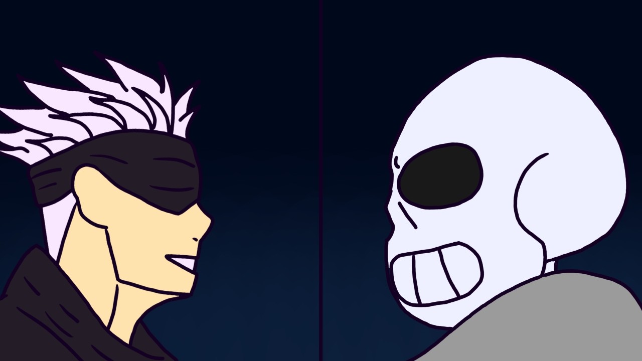 Gojo vs. Sans || Animation - YouTube