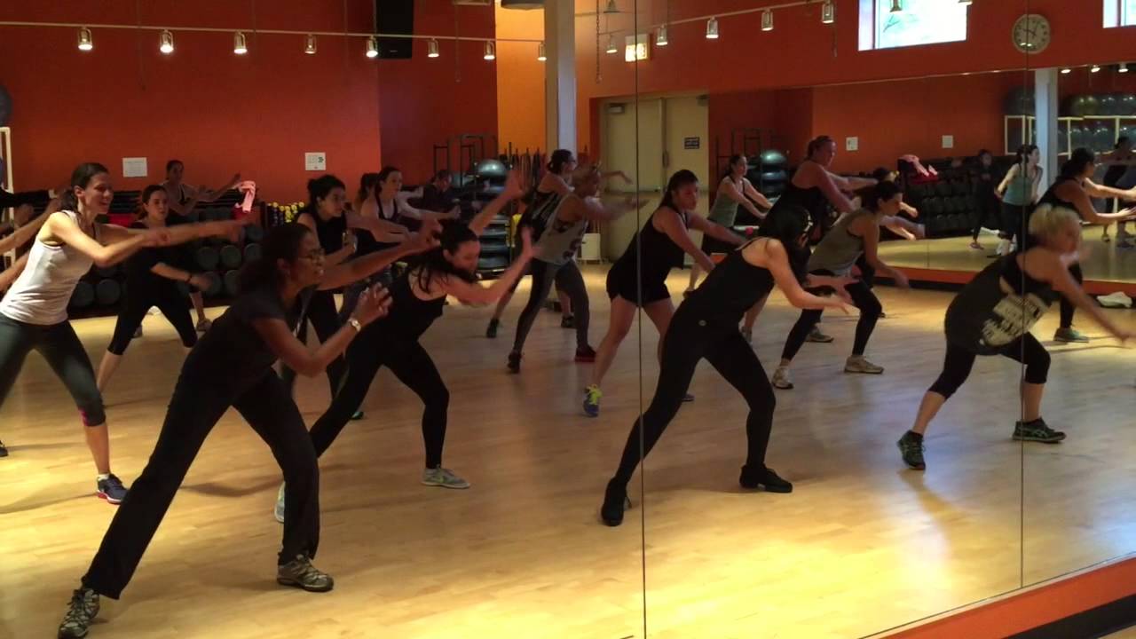 cardio jam at WAC - YouTube