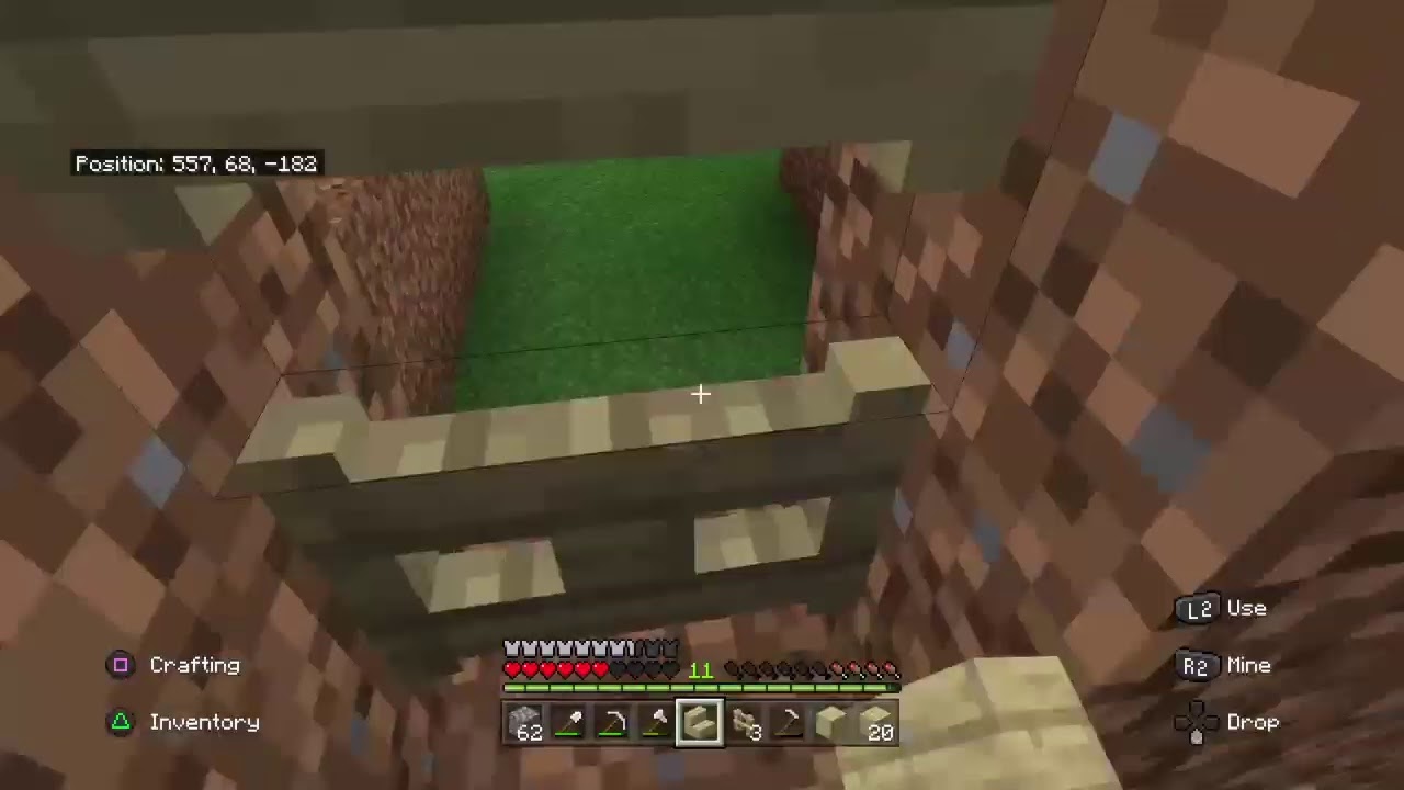 I found this wierd looking base in Minecraft world(Survival lets play ...