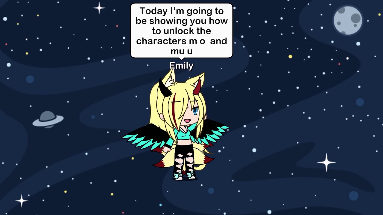 How to unlock m o and mu u in Gacha Life! (Read Description) - YouTube