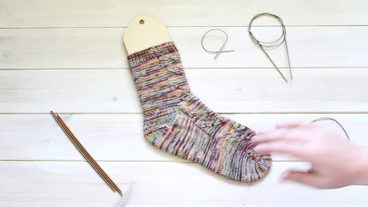 Sock Anatomy: learn to knit a sock - YouTube