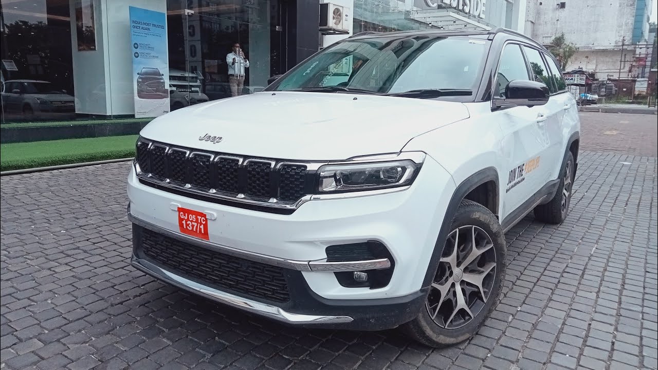 NEW JEEP MERIDIAN SUV | JEEP SURAT | THE MORE CARS |29.90LAKH|TO|34.95 ...