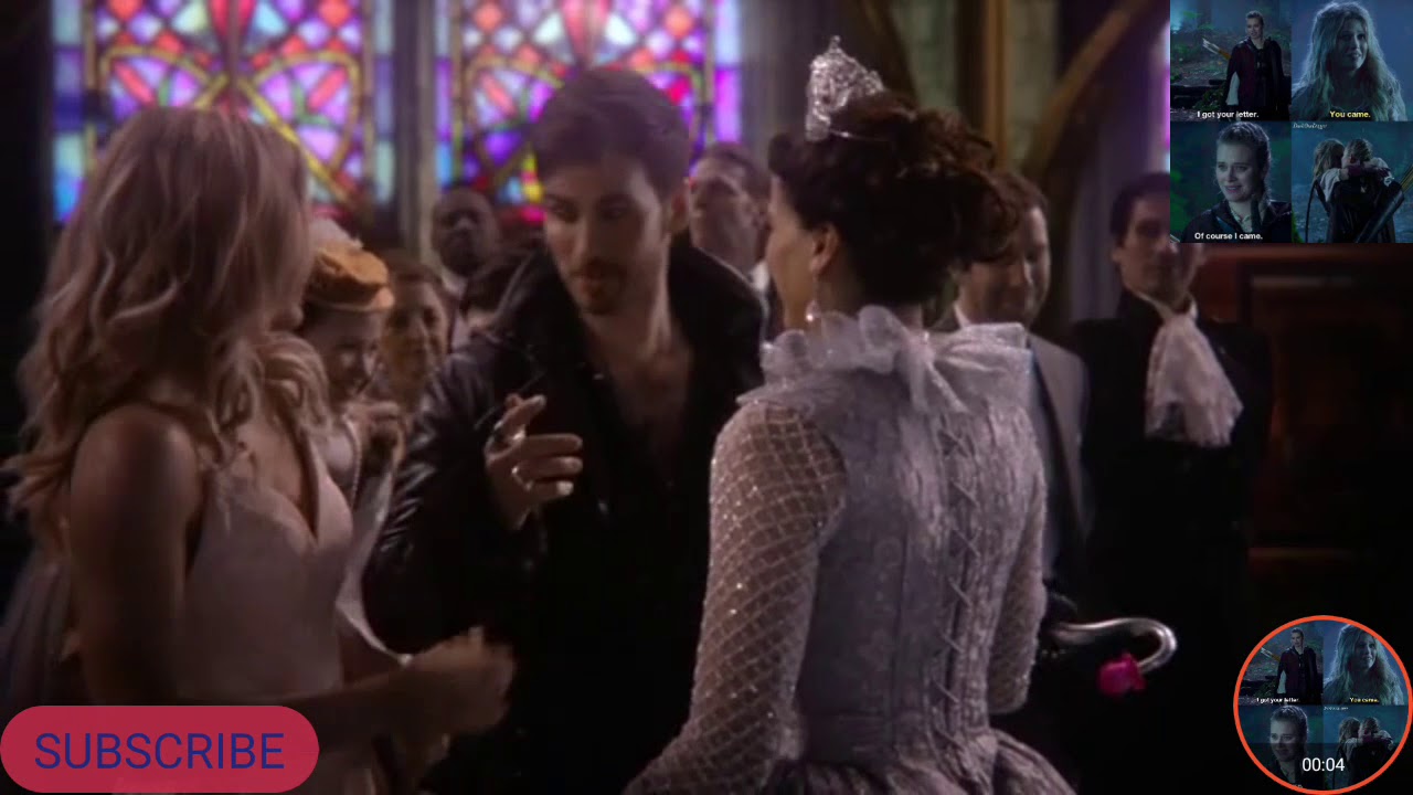Once upon a time 7x22 Emma hook, Regina happy ending scene part 13 ...