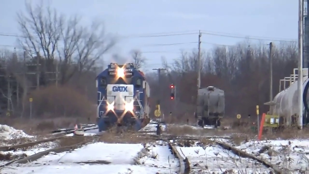 VIA 85 and CN 540 December 7, 2019 - YouTube