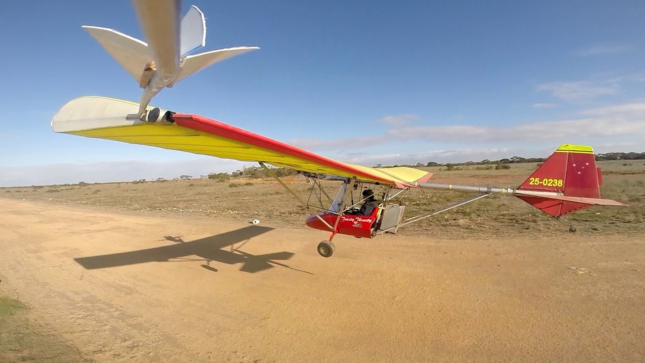 Thruster aircraft - YouTube