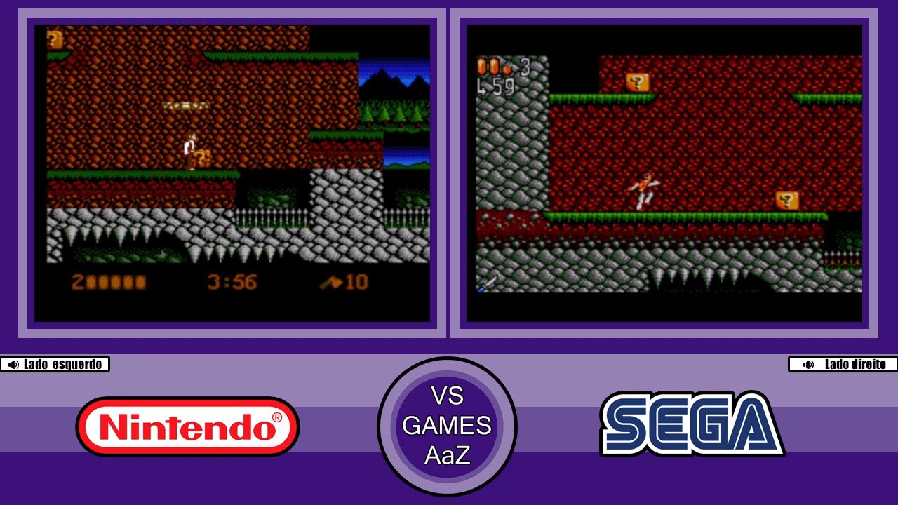 Bram Stoker's Dracula (NES Vs Master System)Side By Side Comparison ...