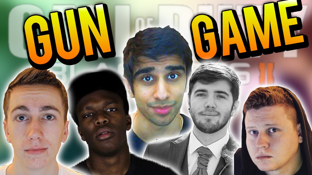 Cod Black Ops 2 Wager Match 6 With Vikkstar Cod Gun Game Youtube