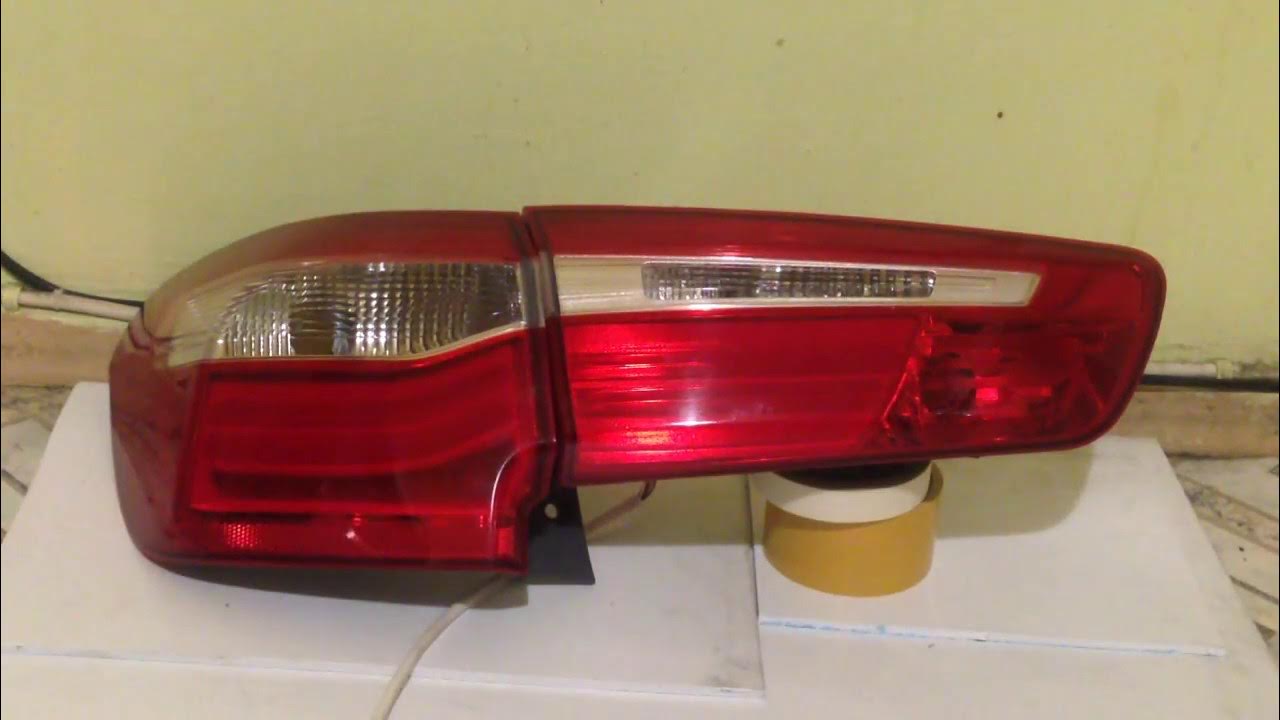 Киа Рио хэтчбек Led фонари - YouTube