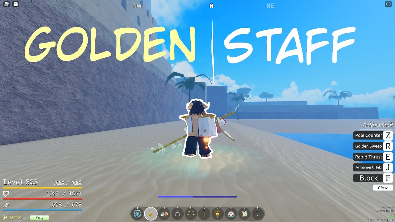 Golden Staff [GPO] - YouTube