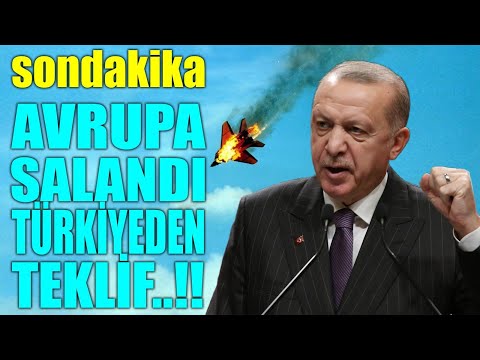 #sondakika TÜRKİYE AVRUPA'YI SALLADI..!! İNANILMAZ TEKLİF..!!