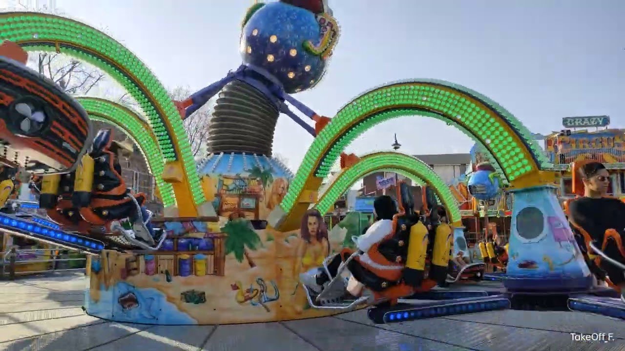 Turbo Polyp (van Tol) Onride - Voorjaarskermis Helmond 2023 - YouTube