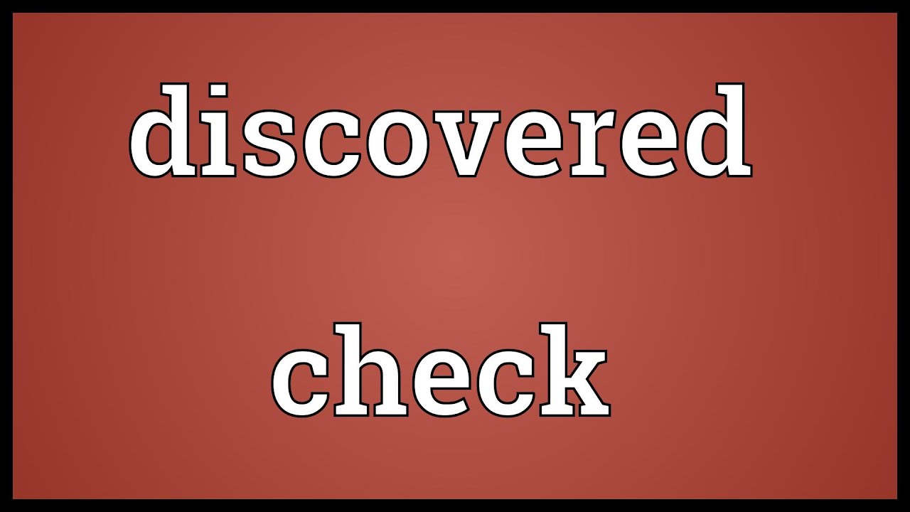 Discovered Check Meaning YouTube discovered-check-meaning-youtube