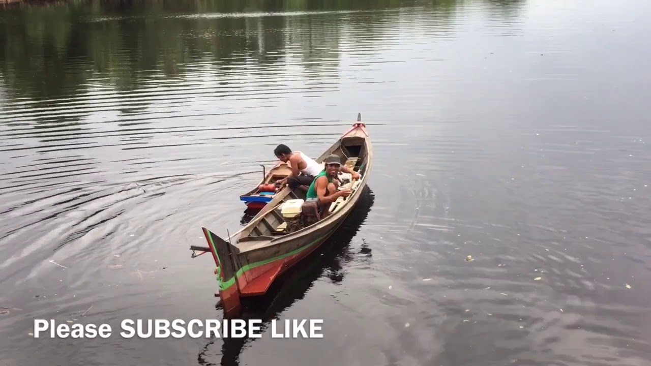 Racing RC boat Pompong VS Perahu Ketinting - YouTube