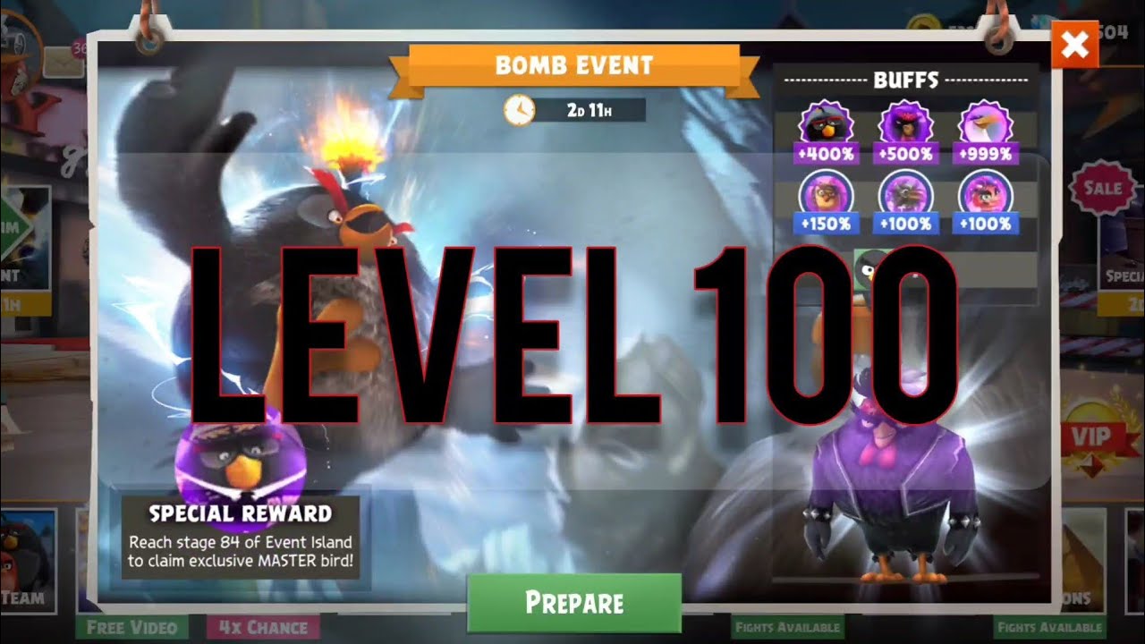 Angry Birds Evolution: Bomb Event Level 💯 Gameplay - YouTube