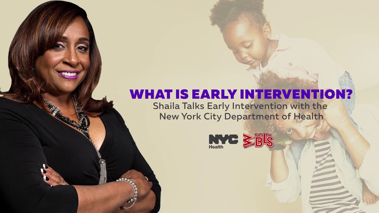 Early Intervention PSA with WBLS 107.5 Shaila Scott and the New York ...