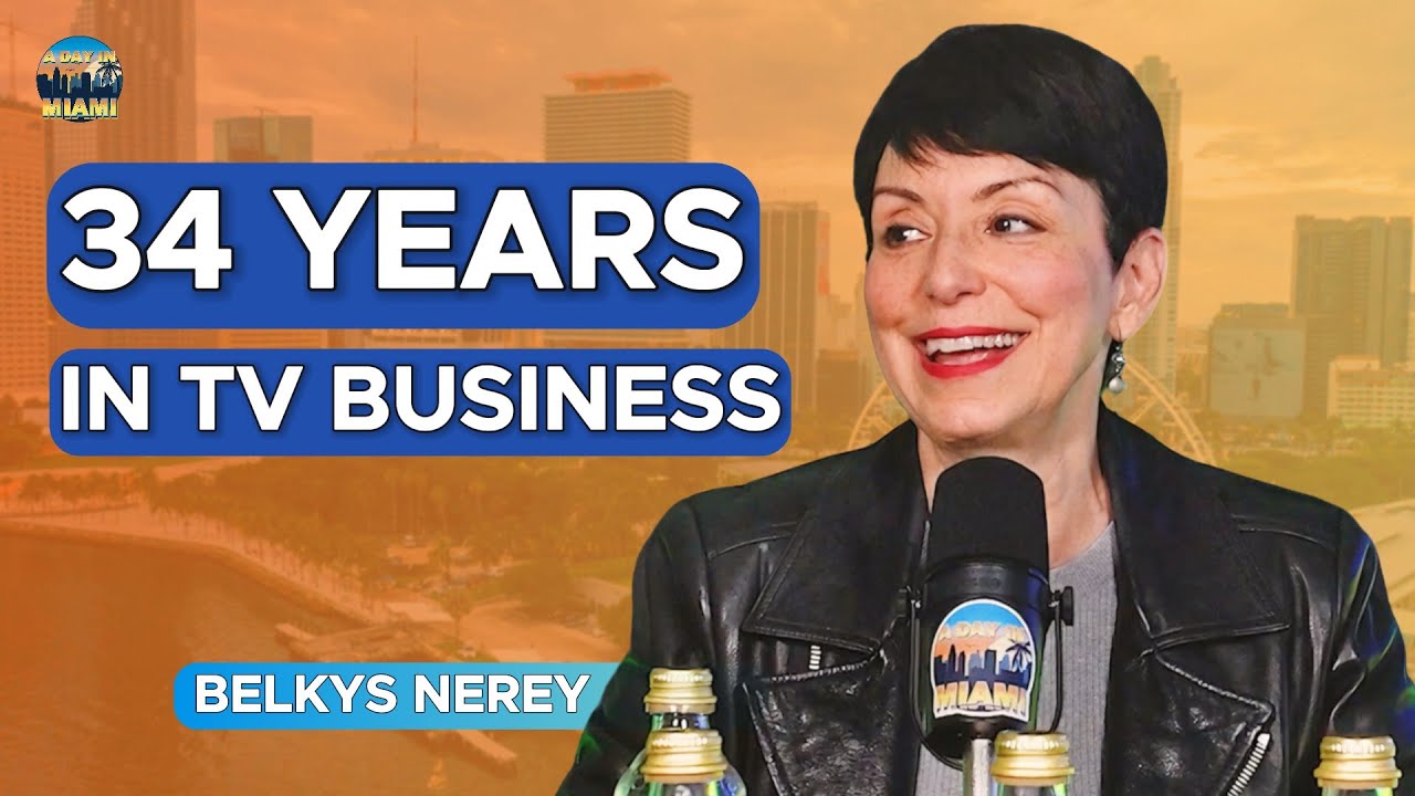 BTS of Working in TV For Over 34 Years | Belkys Nerey - YouTube