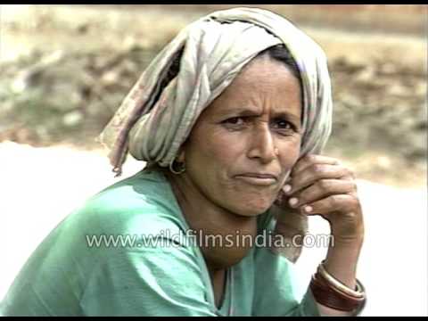 Goitre afflicts Indian woman - iodine deficiency and the thyroid gland ...