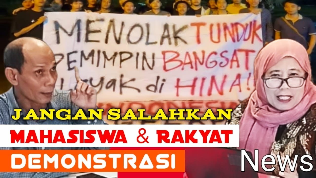 Jangan Salahkan Mahasiswa & Rakyat Demonstrasi | Prof Chusnul Mariyah ...