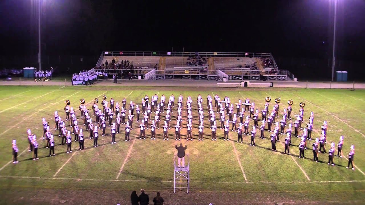 Kenton Ridge Marching Cougar Band at the 2013 KRHS Band Show - YouTube