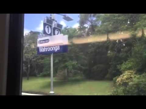 Sydney Trains - Tangara train ride on the T1 North Shore Line - YouTube