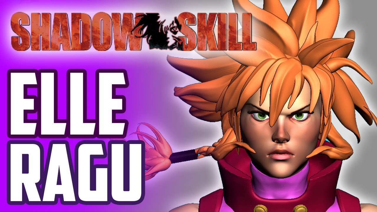 Shadow Skill Elle Ragu Zbrush Sculpt - YouTube