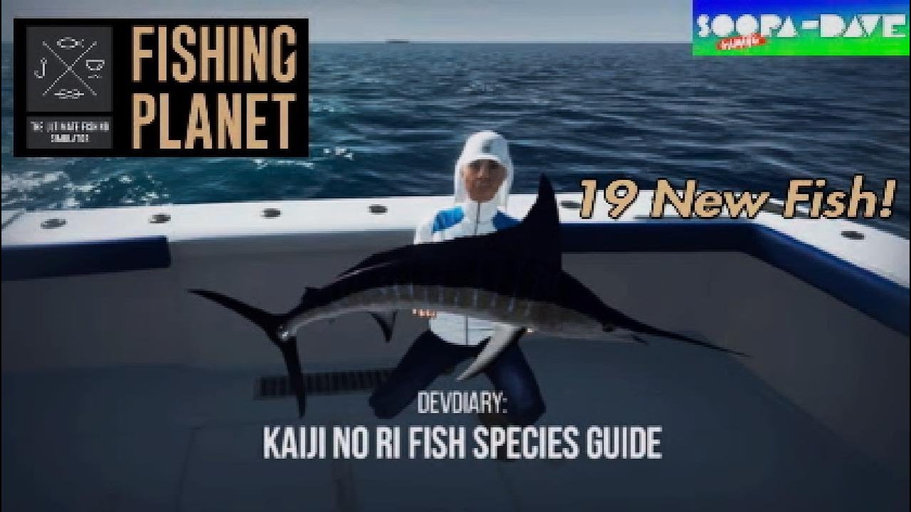 Fishing Planet More Ocean Update News Fish Species - YouTube