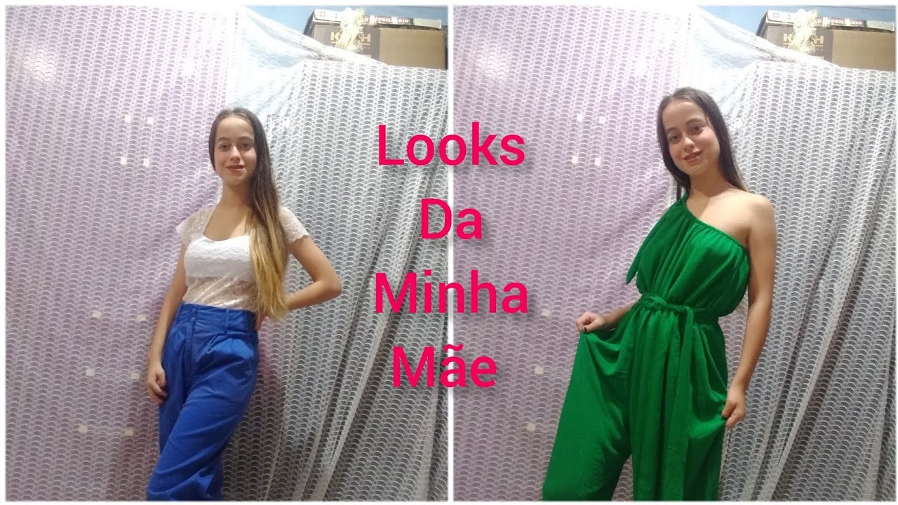 Experimentando Looks Da Minha Mãe Tp4 Youtube