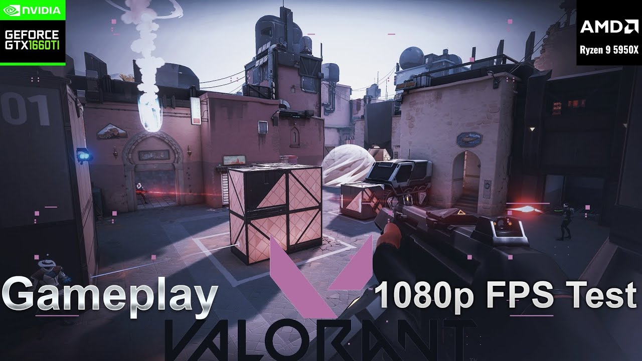 Valorant FPS Test: Ryzen 9 5950x + GTX 1660 Ti | 1080p Max Graphics ...