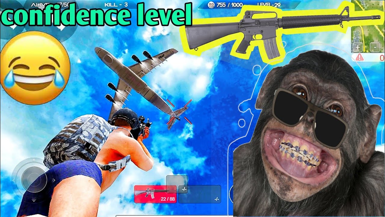 m16 gun challenge😂😂😂 | free survival fire battleground gameplay | free ...