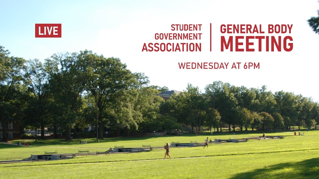 UMD SGA General Body Meeting 4/17/24 - YouTube