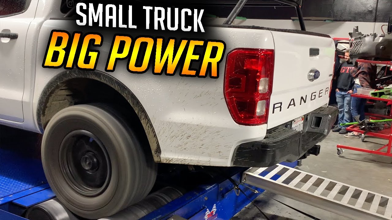 Modified Ford Ranger EcoBoost Surprises EVERYONE at Dyno Night - YouTube