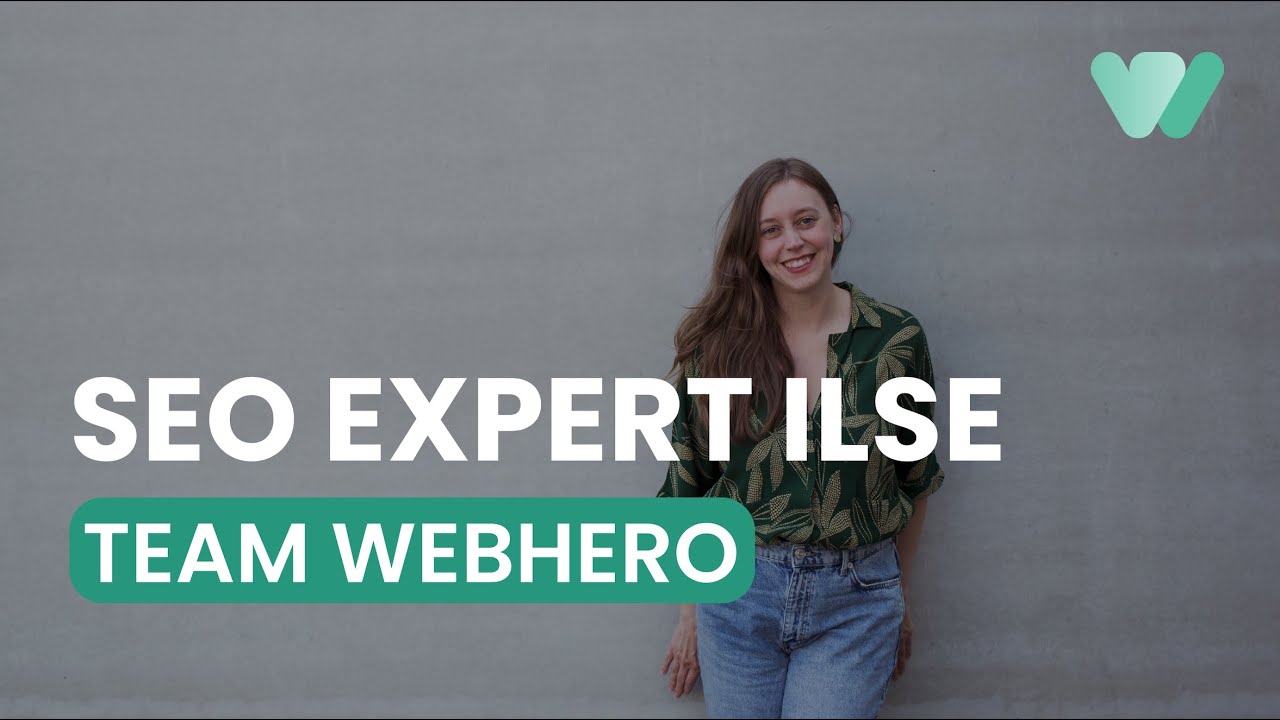 Who's that girl? Ilse Verlinden, SEO expert bij Webhero. - YouTube