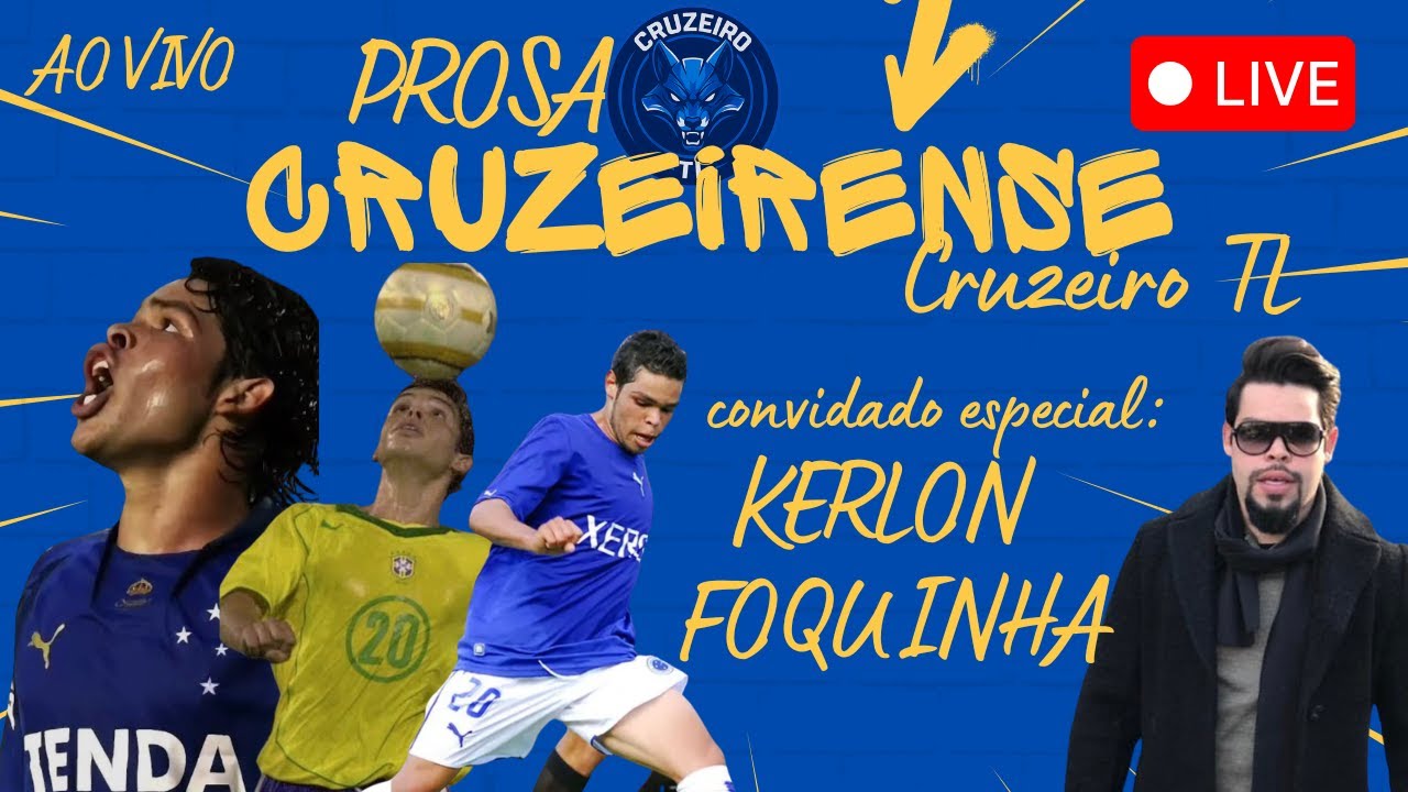 🔵 PROSA CRUZEIRENSE | PARTICIPAÇÃO ESPECIAL: KERLON FOQUINHA | AO VIVO ...