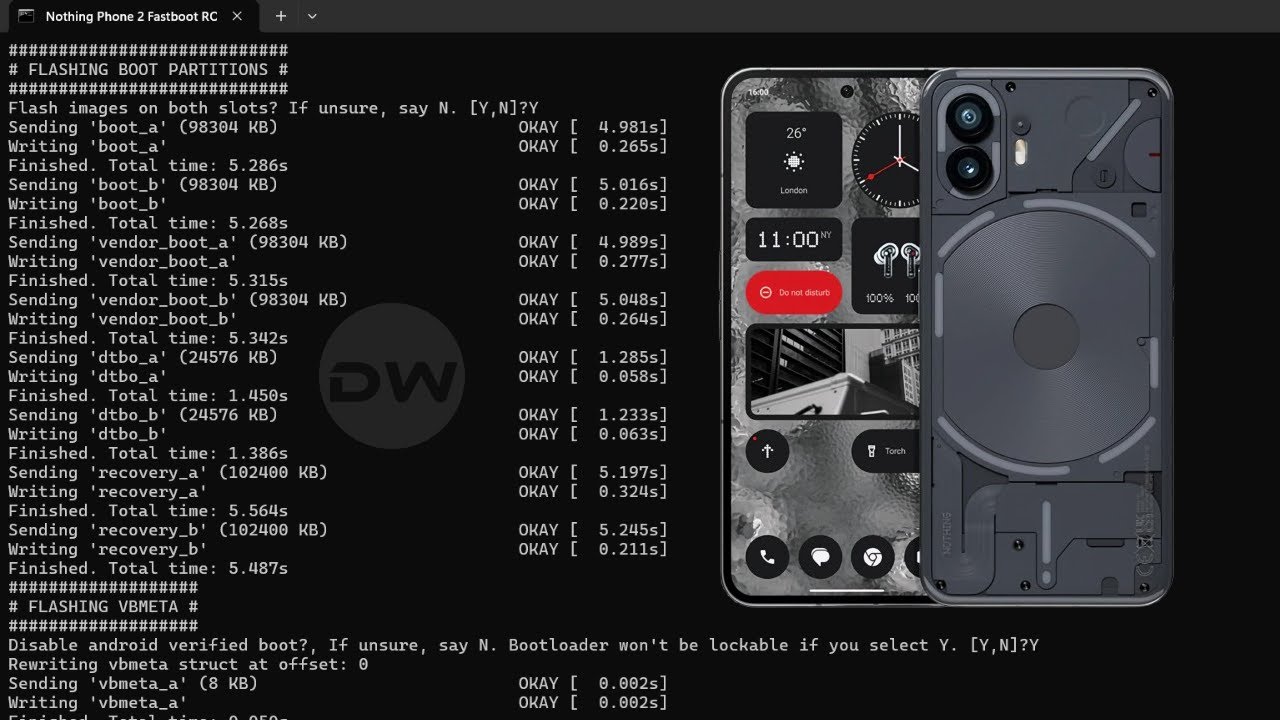 How to Flash Stock ROM/Firmware on Nothing Phone 2 via Fastboot ...