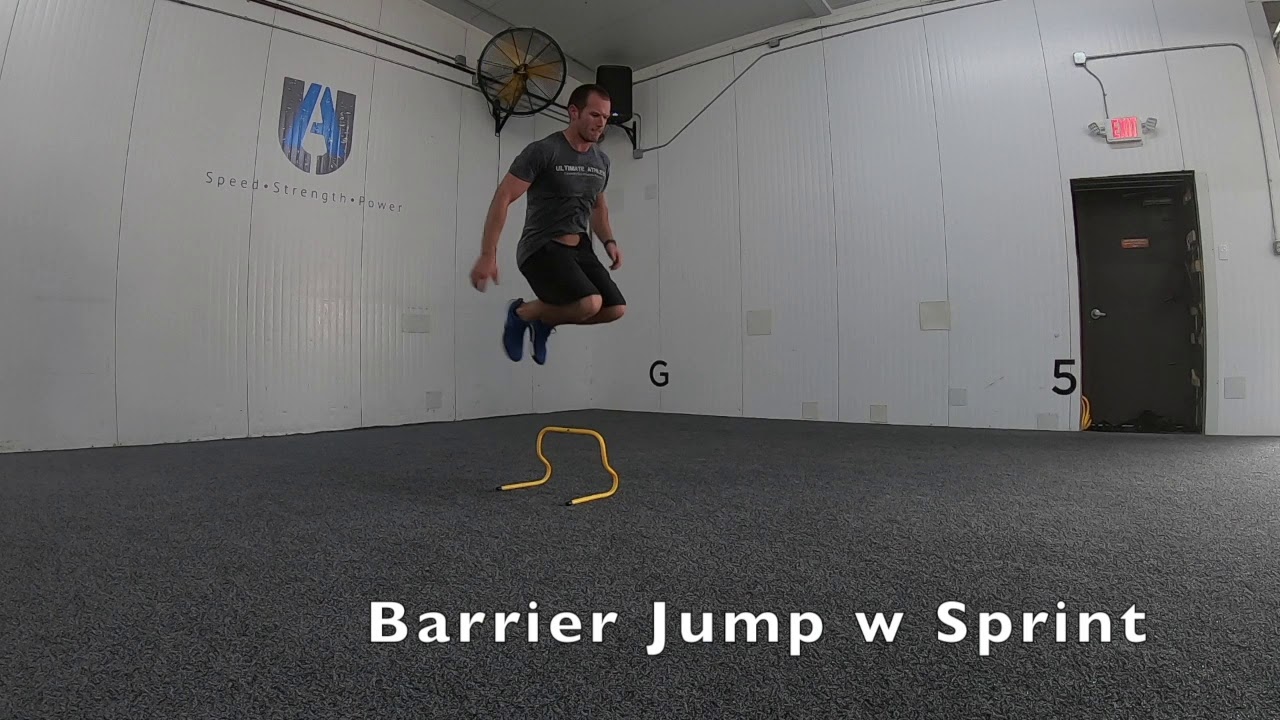 Barrier Jump w/ Sprint - YouTube
