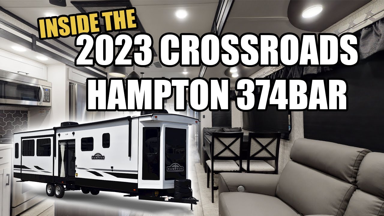 Discover the Ultimate Luxury: 2023 Hampton HP374BAR - YouTube