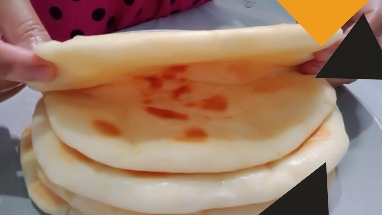 Hanya diuleni selama 1 menit dan tanpa oven menghasilkan roti Turki ...