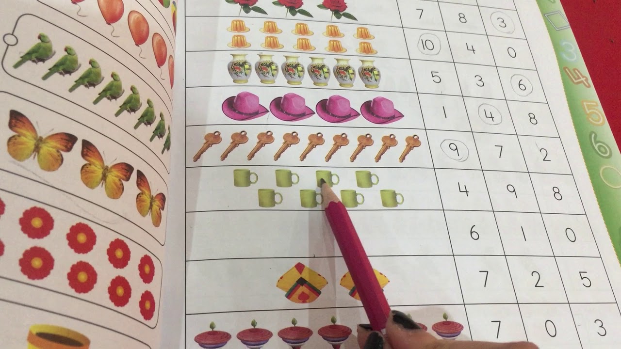 Mathematics grade nursery lesson 2 - YouTube