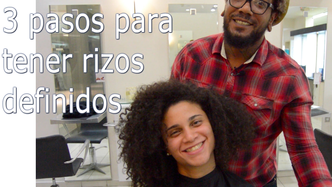 3 pasos vitales para tener rizos definidos /TUTORIAL - YouTube