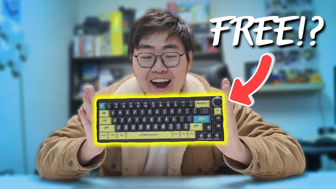 AliExpress cyberpunk Keyboard? - YouTube
