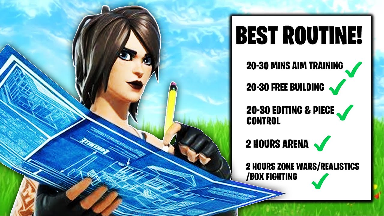 BEST Fortnite Practice ROUTINE to go from Noob to PRO in 2021!! - YouTube