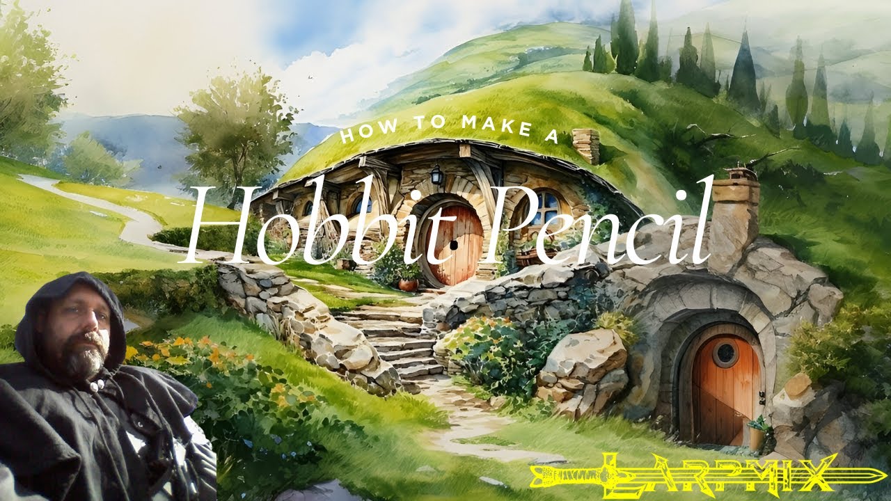🌿 Crafting Your Own Hobbit Pencil: Ultimate Larp Guide 📝 | DIY Tutorial ...
